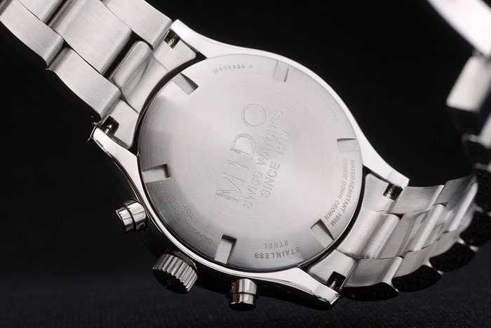 Mido Multifort acero inoxidable Bisel Brown Dial 80283 – Replicas ...